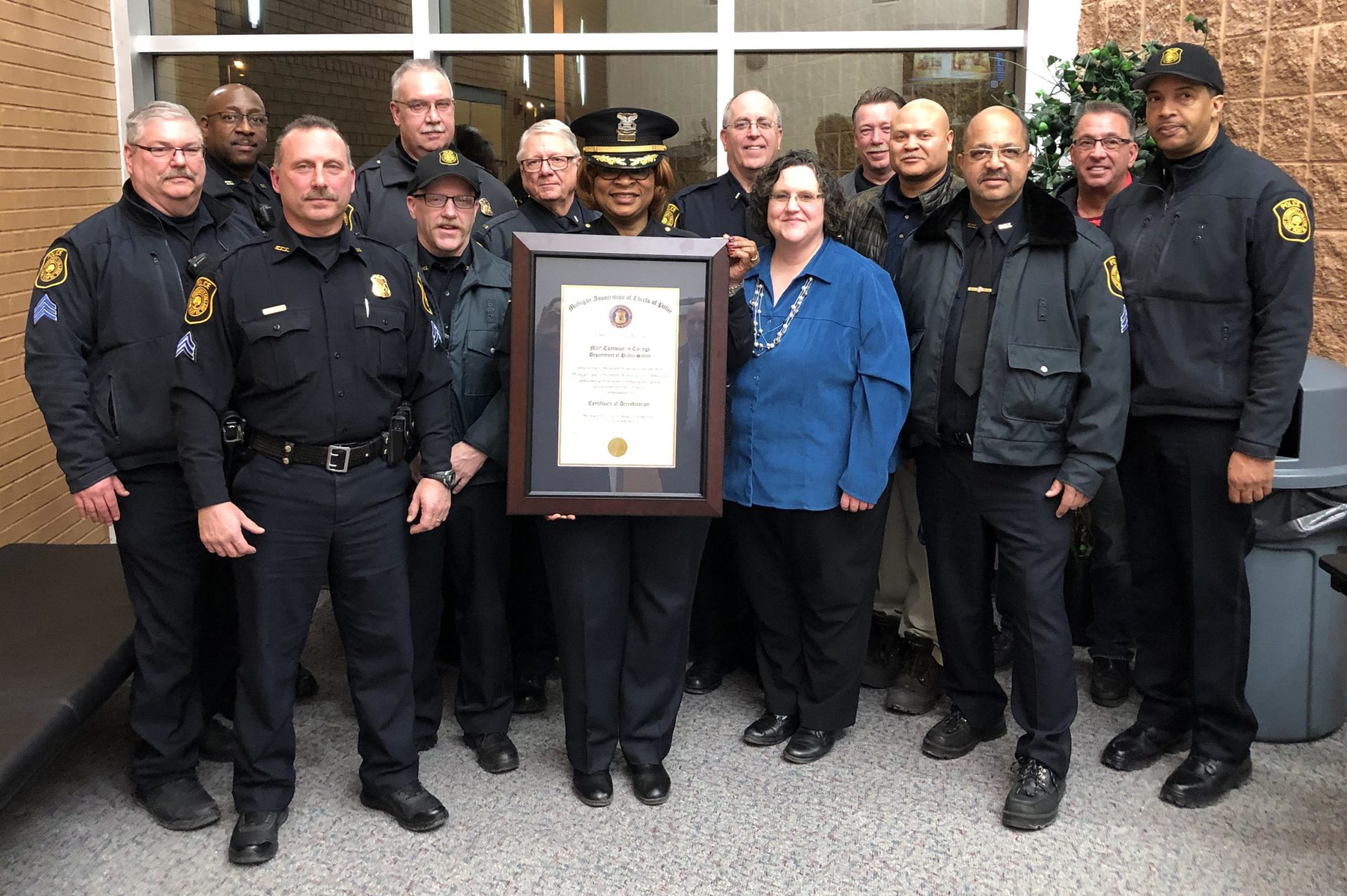 MCC Public Safety Receives Accreditation From Michigan Law Enforcement ...