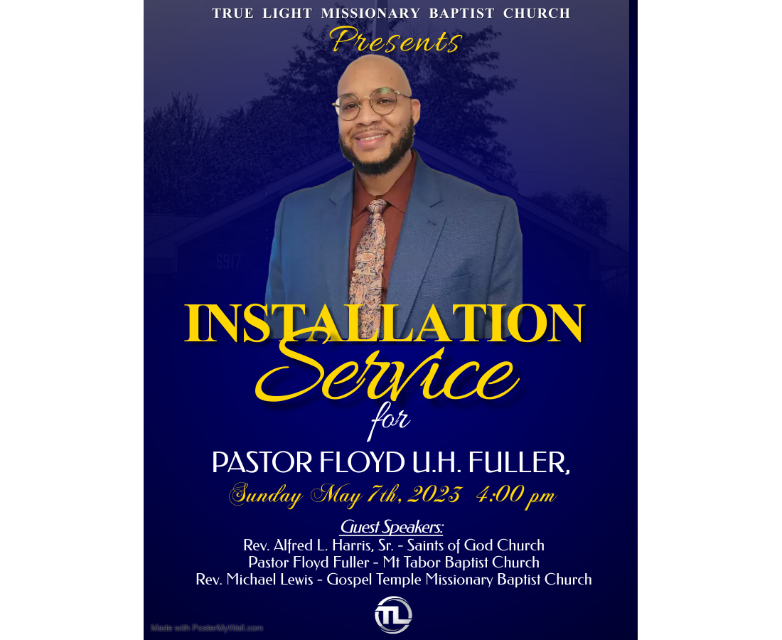 Installation Service for Pastor Floyd U.H. Fuller – The Courier News
