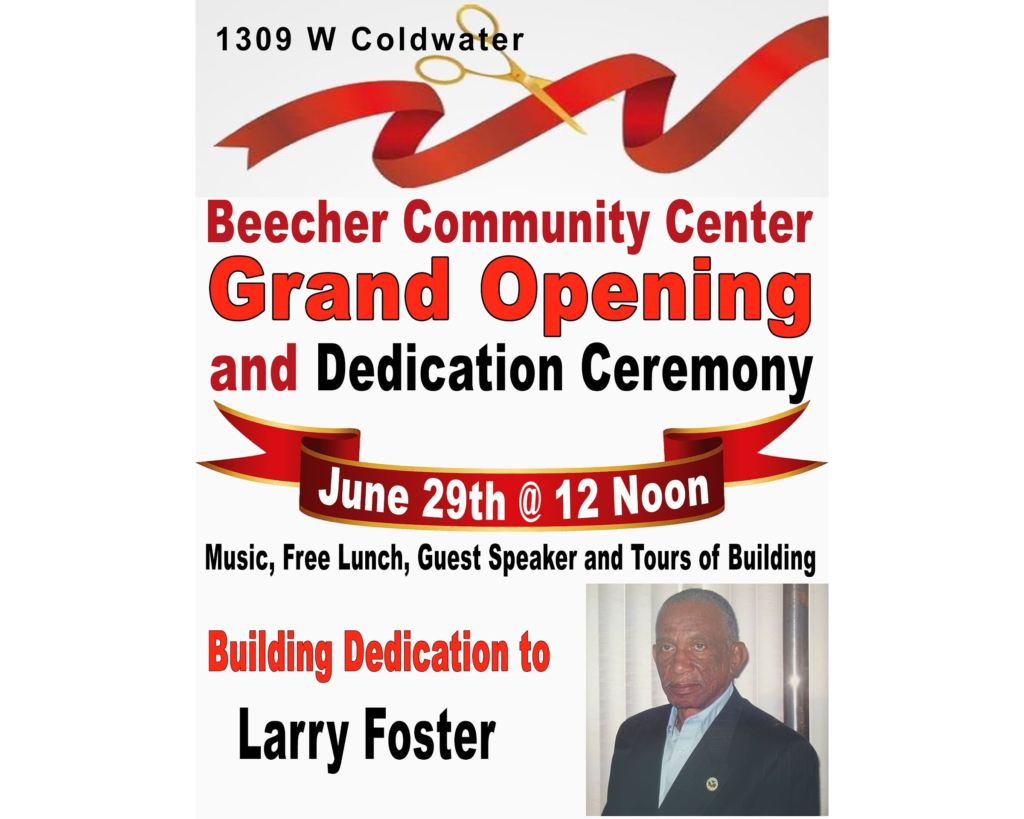 GBBDA presents grand opening and dedication of Beecher Community Center ...