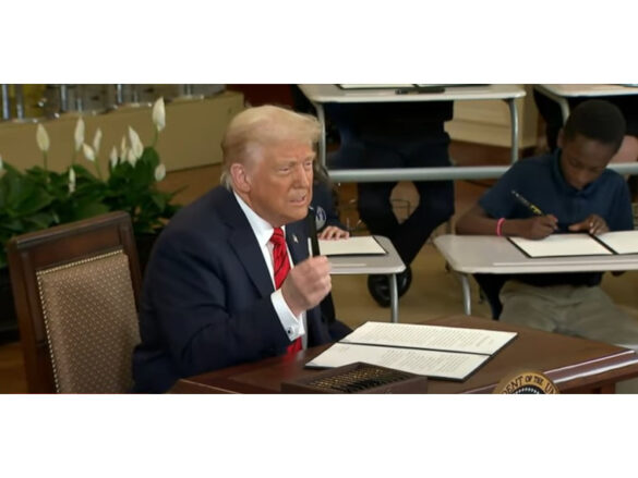 Trump Signs Executive Order Aimed At Dismantling Department Of 2728
